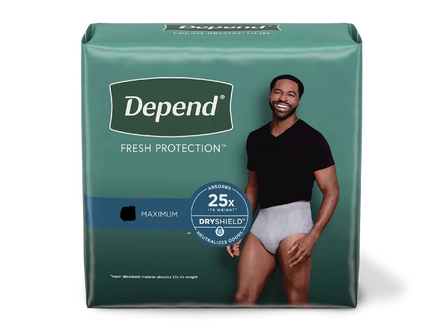 Depend Fresh Protection Underwear for Men – Affordable | Goods and ...